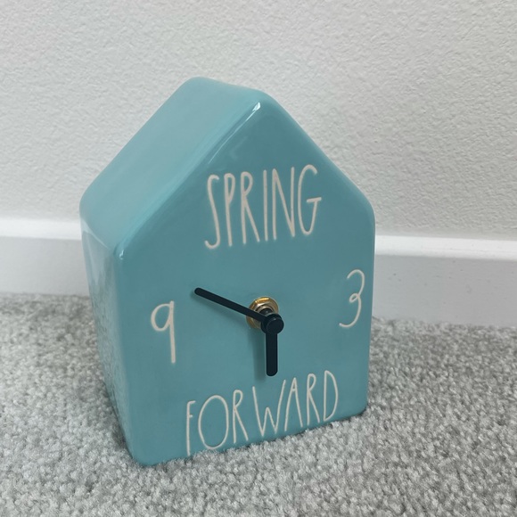 Rae Dunn | Accents | Rae Dunn Spring Forward Clock | Poshmark